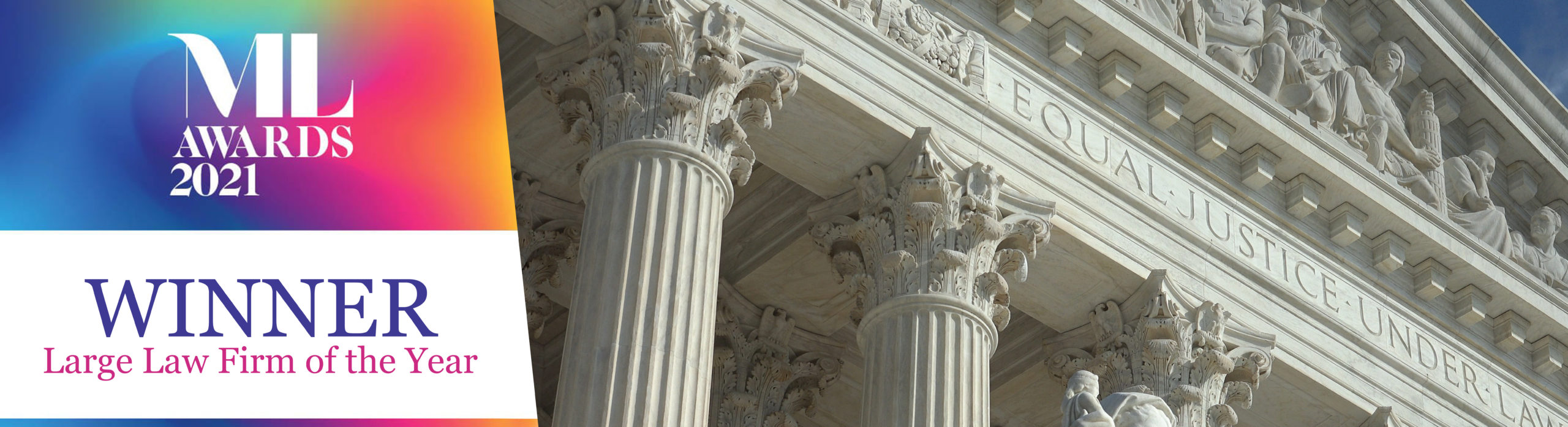 Large Firm of the Year at the Manchester Legal Awards